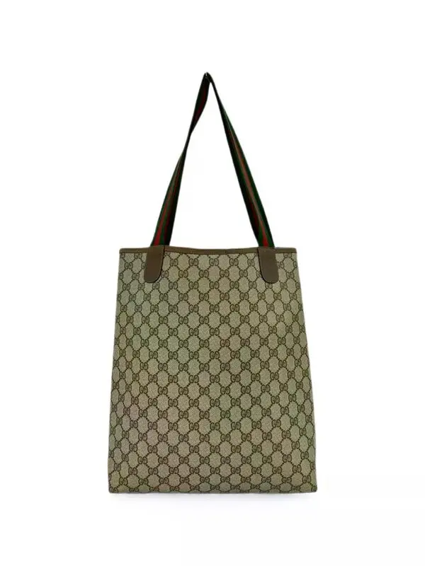 Gucci Gg Supreme Web Tote Bag