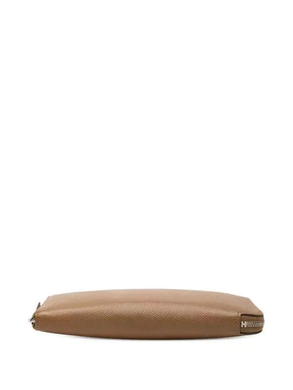 Hermès 2021 Epsom Silk In Classique Wallet Long Wallets - Brown