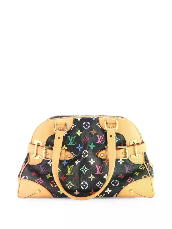 LOUIS VUITTON Claudia Handbag Monogram Multicolor Satchel