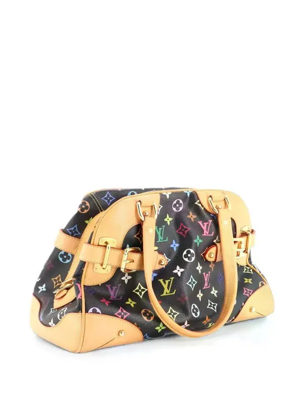 LOUIS VUITTON Claudia Handbag Monogram Multicolor Satchel