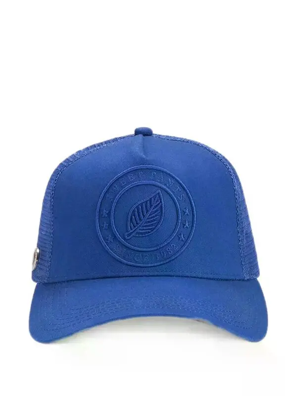 SWEET PANTS Logo Patch Mesh Panel Cap - Blue