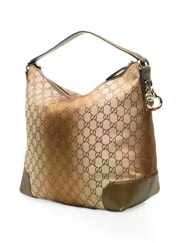 Gucci 2000-2015 Gg Lurex Heart Bit Shoulder Bag