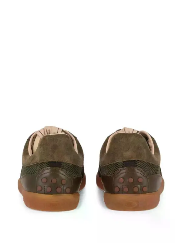 TOD'S Tabs Gommino-detail Panelled Sneakers