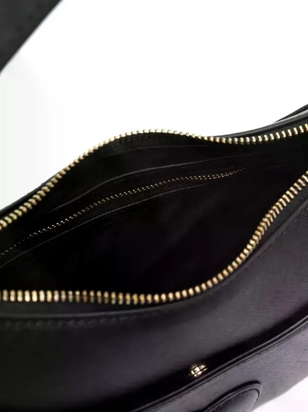 Moschino Logo-plaque Heart-patch Shoulder Bag