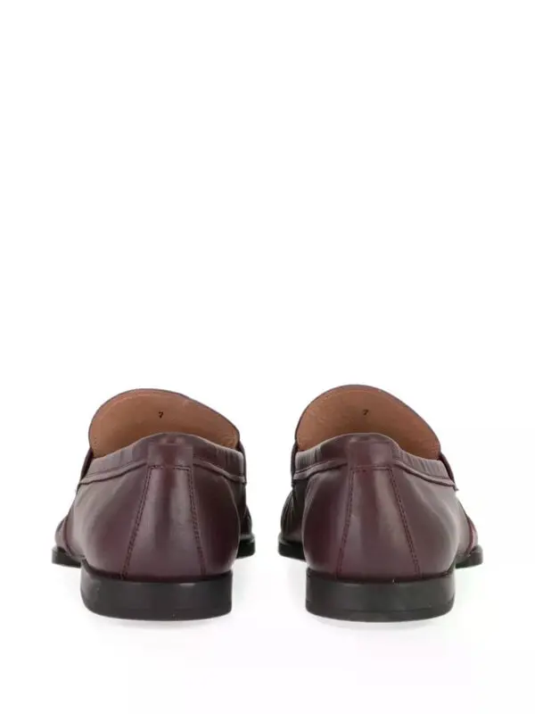 TOD'S Ruched-detail Loafers