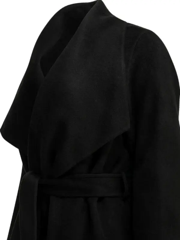 IVY OAK Belted Shawl-collar Coat