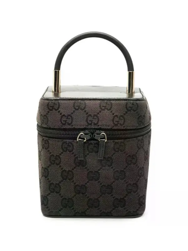 Gucci Gg Canvas Vanity Bag - Brown