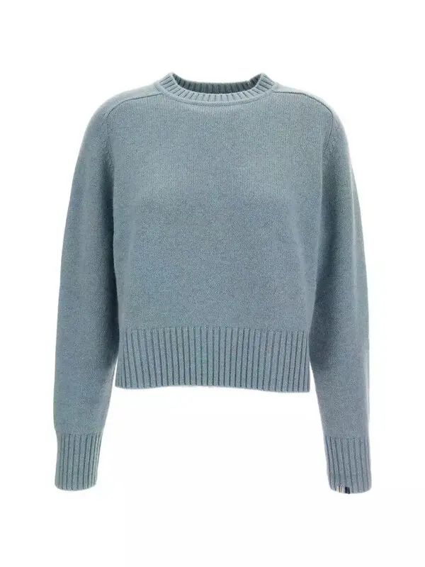 Extreme Cashmere X N.167 Crew-neck Ribbed-trim Sweater - Blue