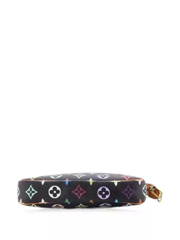 LOUIS VUITTON Pochette Accessoires Monogram Multicolor Clutch Bag