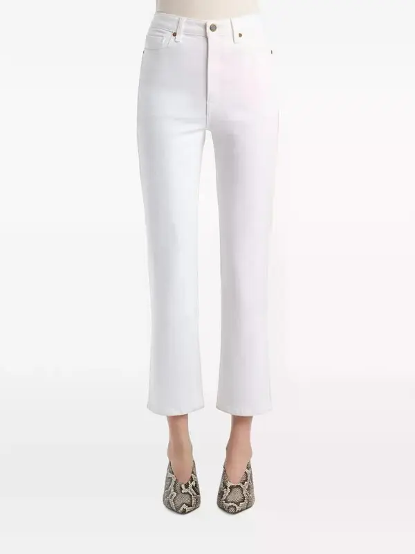Khaite Abigail Stretch Jeans - White