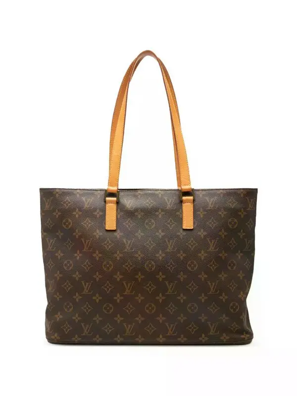 LOUIS VUITTON Monogram Luco Tote Bag - Brown