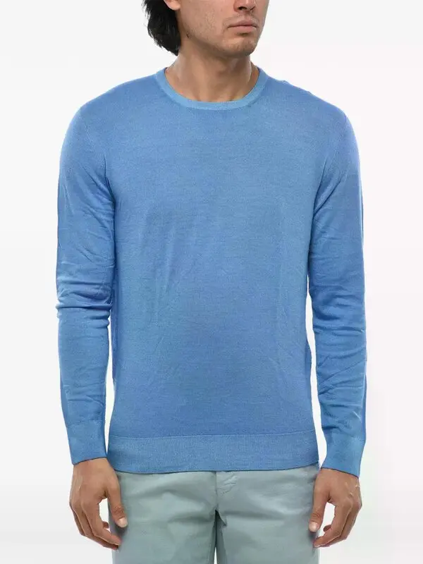 Corneliani Virgin Wool Crew-neck Sweater