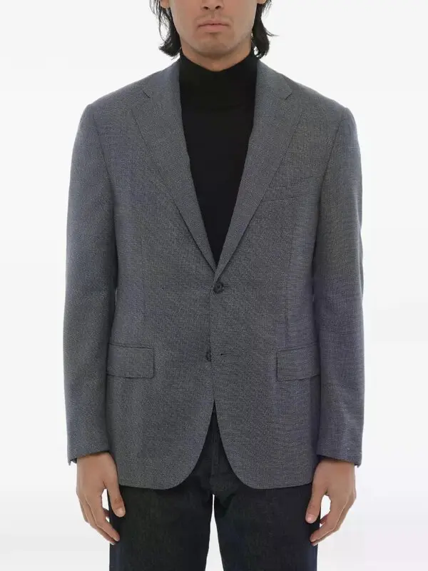 Corneliani Single-breasted Wool Blazer