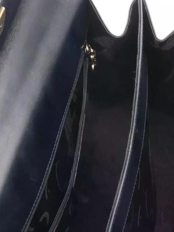 FERRAGAMO 2000s Gancini Flip-lock Tote Bag