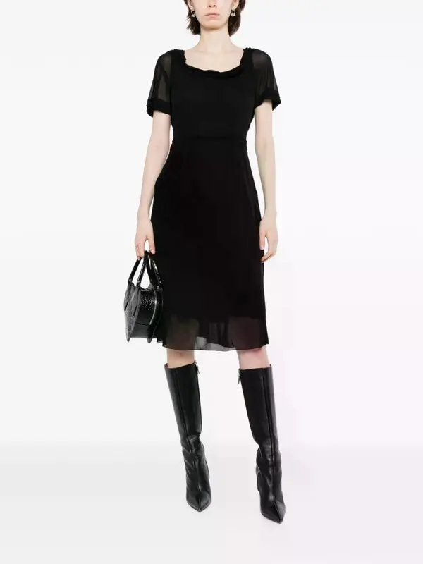 Marc Jacobs Pleated Midi Dress