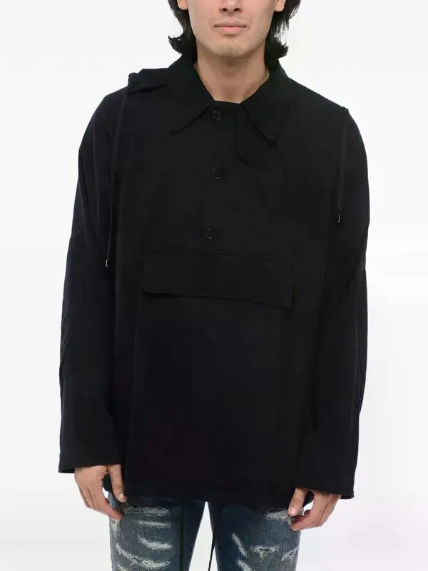 Auralee Belted Hooded Jacket