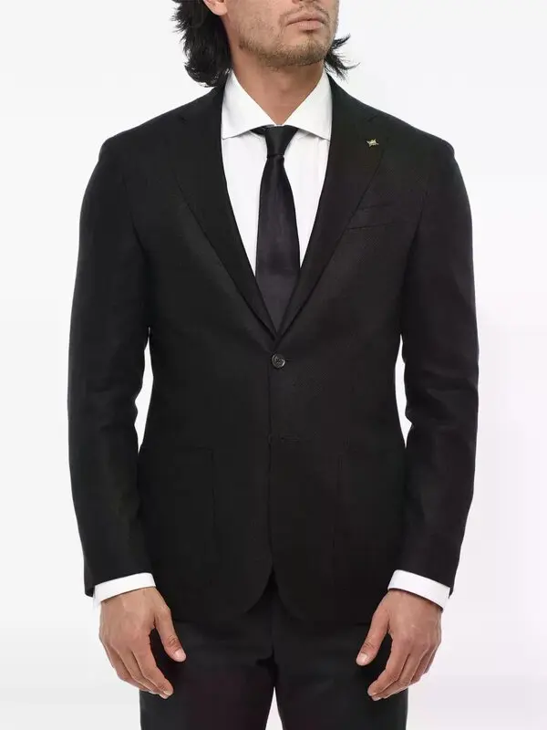 Corneliani Cc Collection Silk-twill Blazer