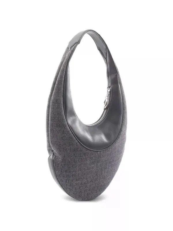 BVLGARI Logomania Canvas Shoulder Bag