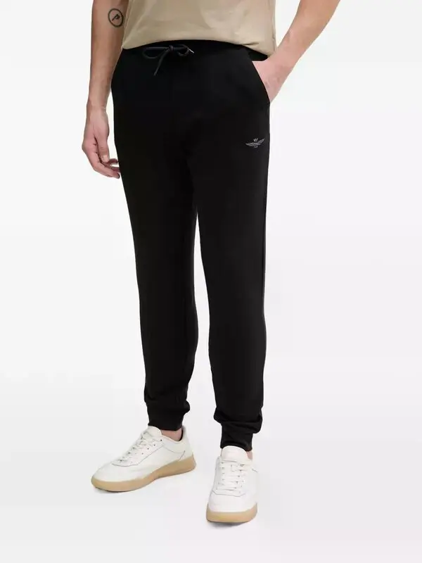 AERONAUTICA MILITARE Logo-embroidered Drawstring Track Pants