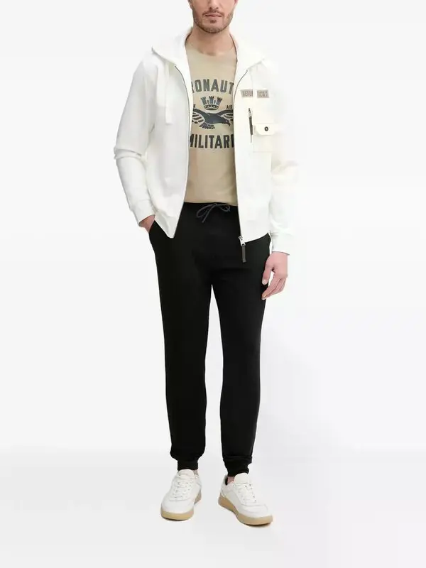 AERONAUTICA MILITARE Logo-embroidered Drawstring Track Pants