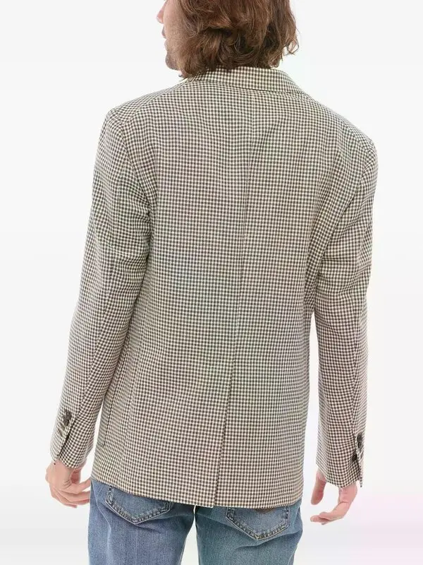 Corneliani Checked Single-breasted Blazer