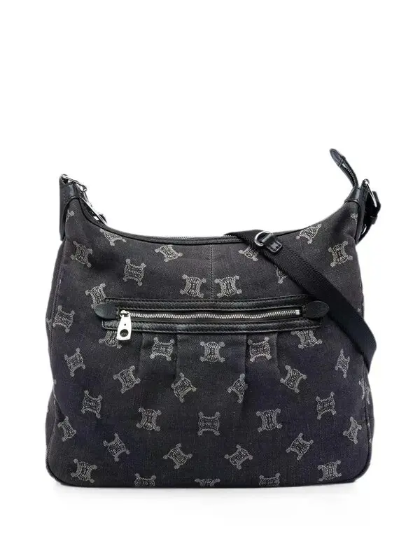 Celine Macadam Denim Crossbody Bag