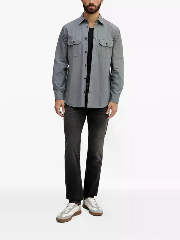 Armani Exchange Ripstop Flap-pocket Shirt