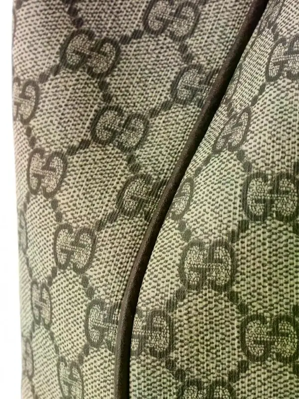 Gucci Gg Coated Canvas Savoy Duffle Bag