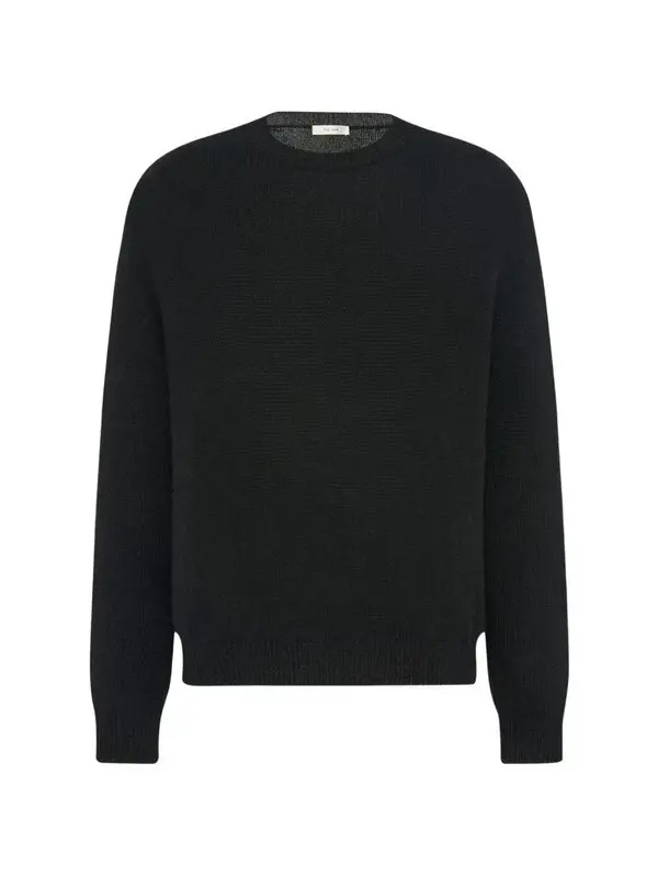 THE ROW Cyrus Crewneck Sweater - Black