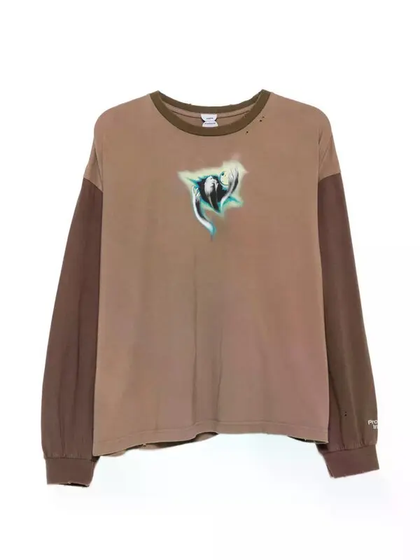 PROTOCOL INDEX Graphic Print Long-sleeve T-shirt