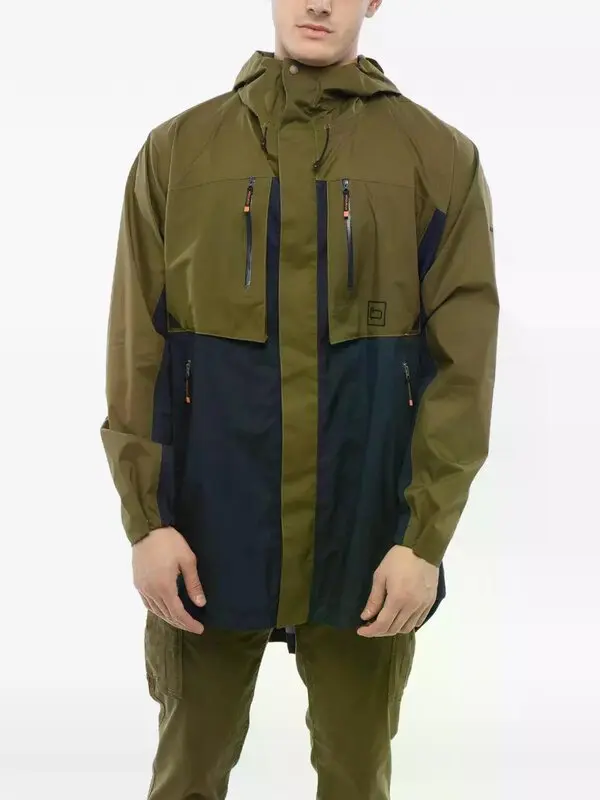 Woolrich Two-tone Hooded Jacket