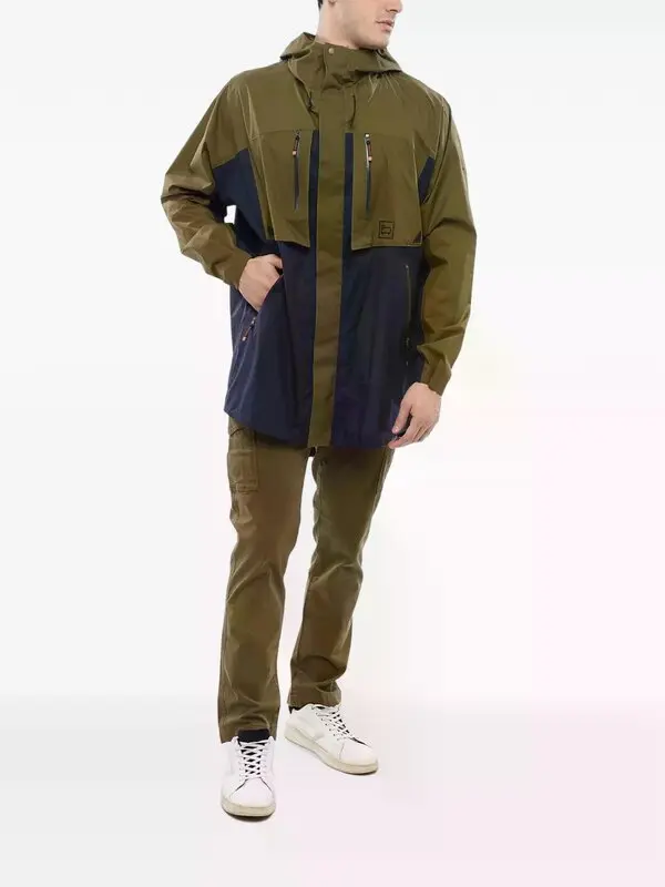 Woolrich Two-tone Hooded Jacket