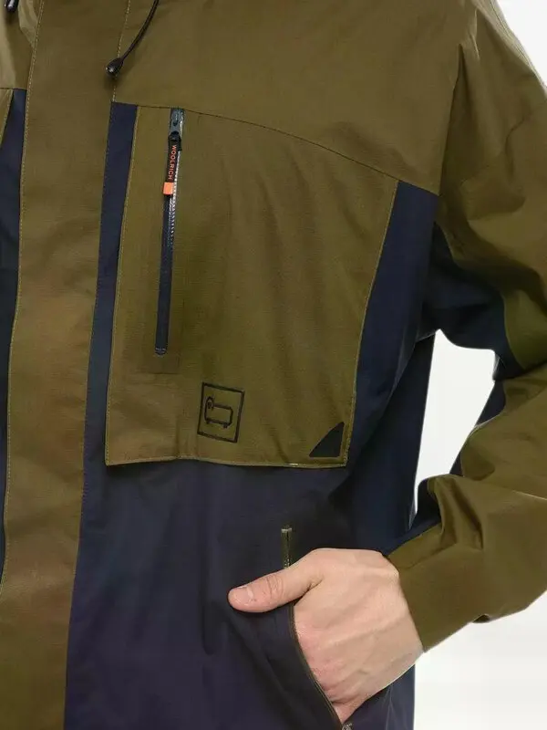 Woolrich Two-tone Hooded Jacket