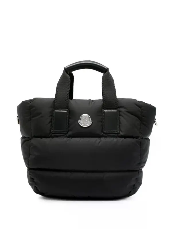 Moncler Quilted Tote Bag - Black