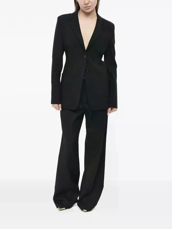 Max Mara Backless Single-breasted Blazer