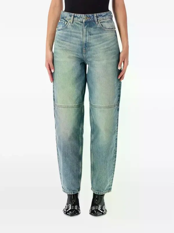 GANNI Stary Jeans In Tint Rigid Denim