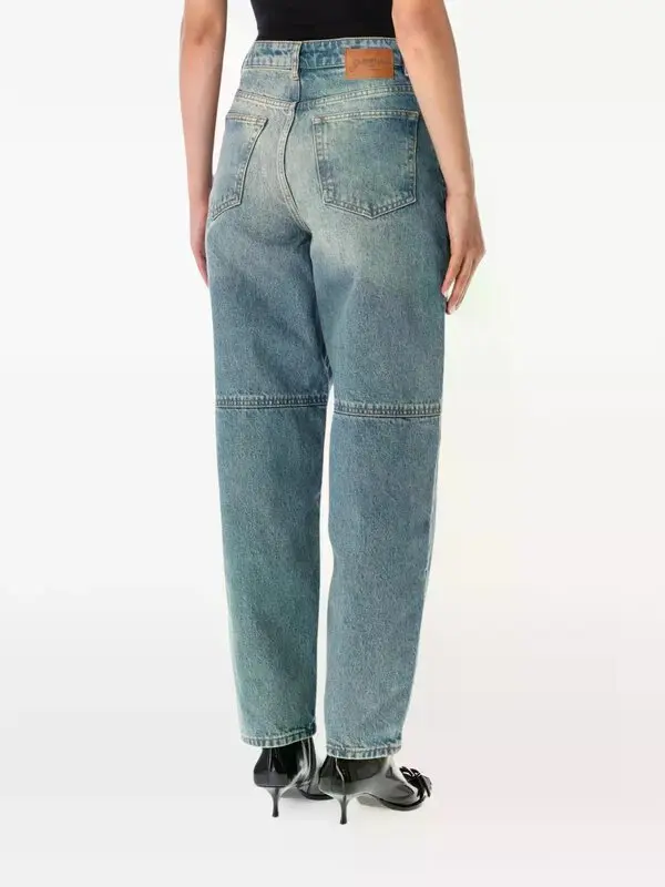 GANNI Stary Jeans In Tint Rigid Denim