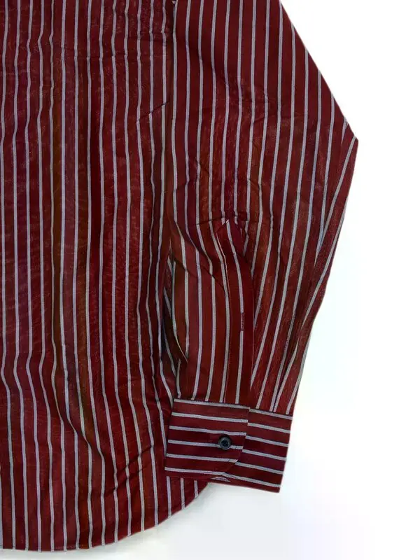 Corneliani Striped French-collar Shirt