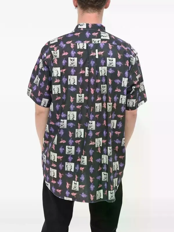 Comme Des Garçons Andy Warhol Printed Cotton Shirt