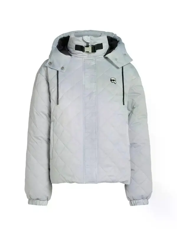 Karl Lagerfeld Ikon Quilted Puffer Jacket