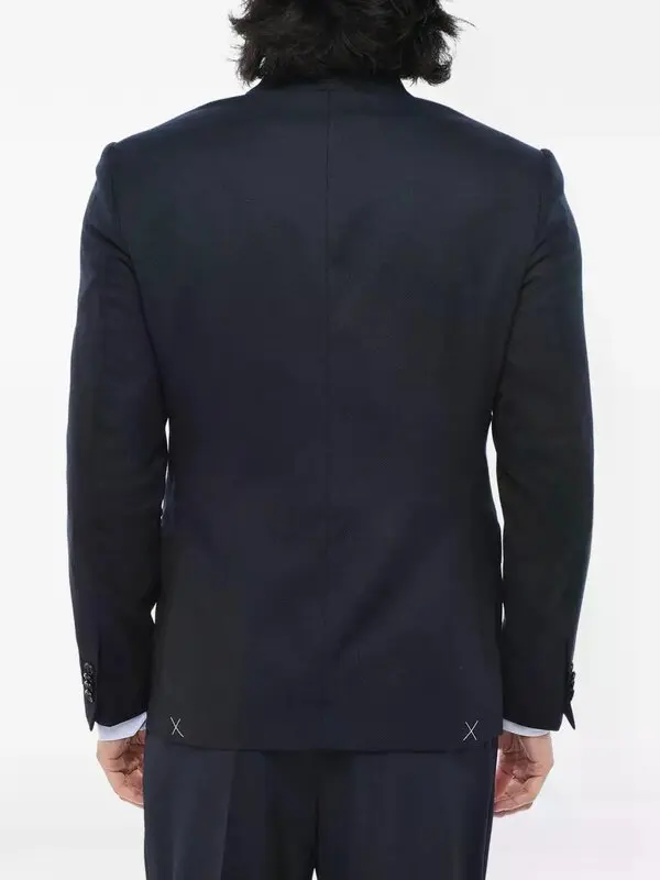 Corneliani Single-breasted Flap-pocket Blazer