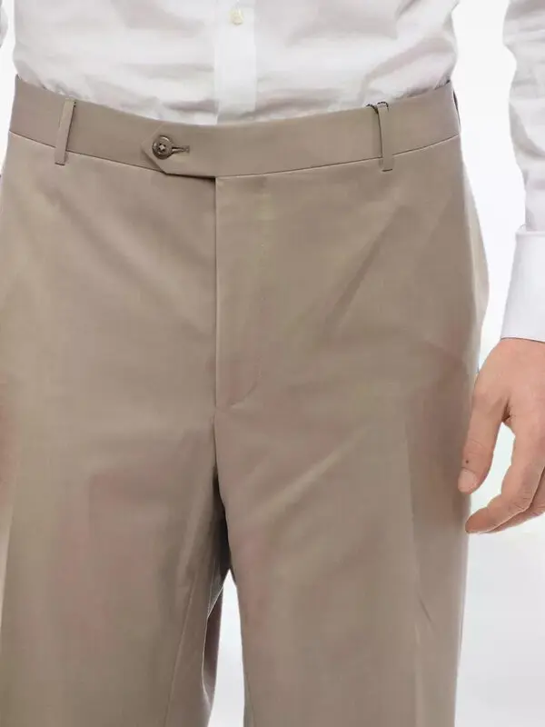 Corneliani Virgin-wool Tailored Trousers