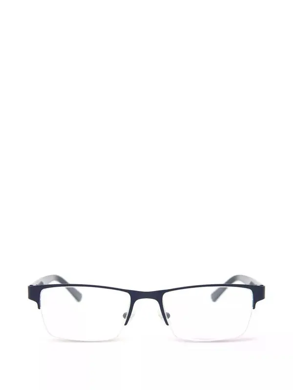 Lacoste Matte Rectangle-frame Eyeglasses