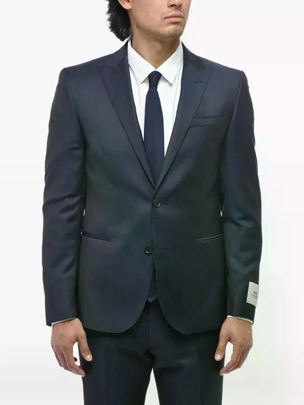 Corneliani Peak-lapel Virgin-wool Suit