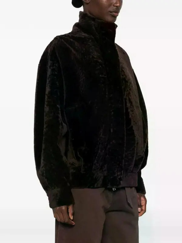ARMA Paula High-neck Shearling Jacket