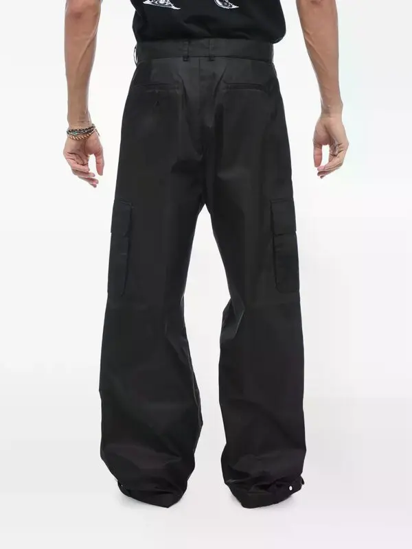 Off-White Logo Embroidered Cargo Trousers