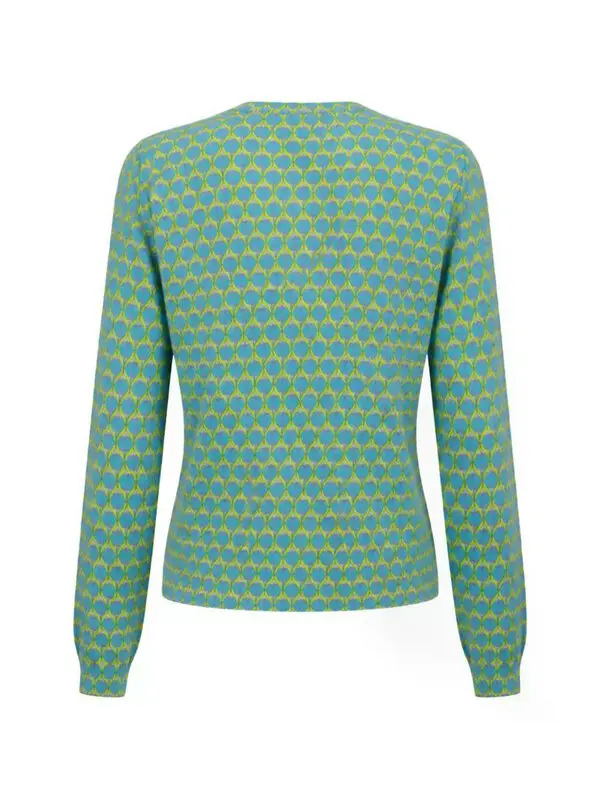 IN BED WITH YOU Knitted Print Cardigan