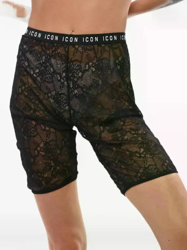 Dsquared2 Logo Lace Shorts