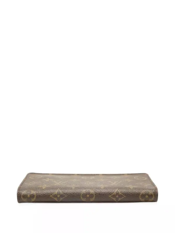 LOUIS VUITTON 2001 Monogram Porte Monnaie Zippy Wallet Long Wallets