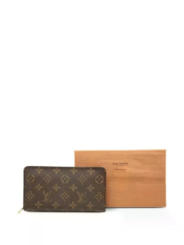 LOUIS VUITTON 2001 Monogram Porte Monnaie Zippy Wallet Long Wallets